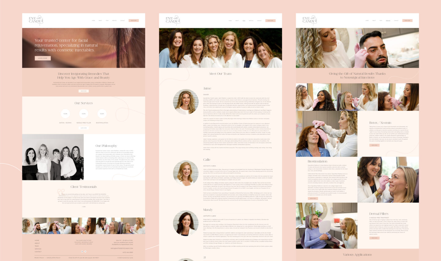 Eye Candy Center for Facial Rejuvenation | Hero Creative