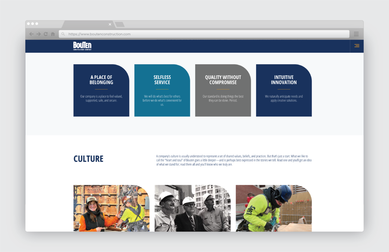 Bouten Construction | Hero Creative