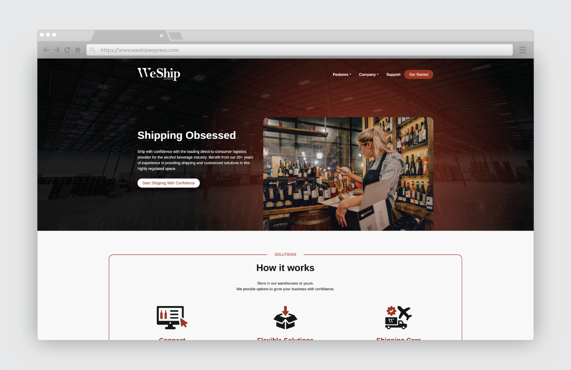 WeShip Express | Hero Creative